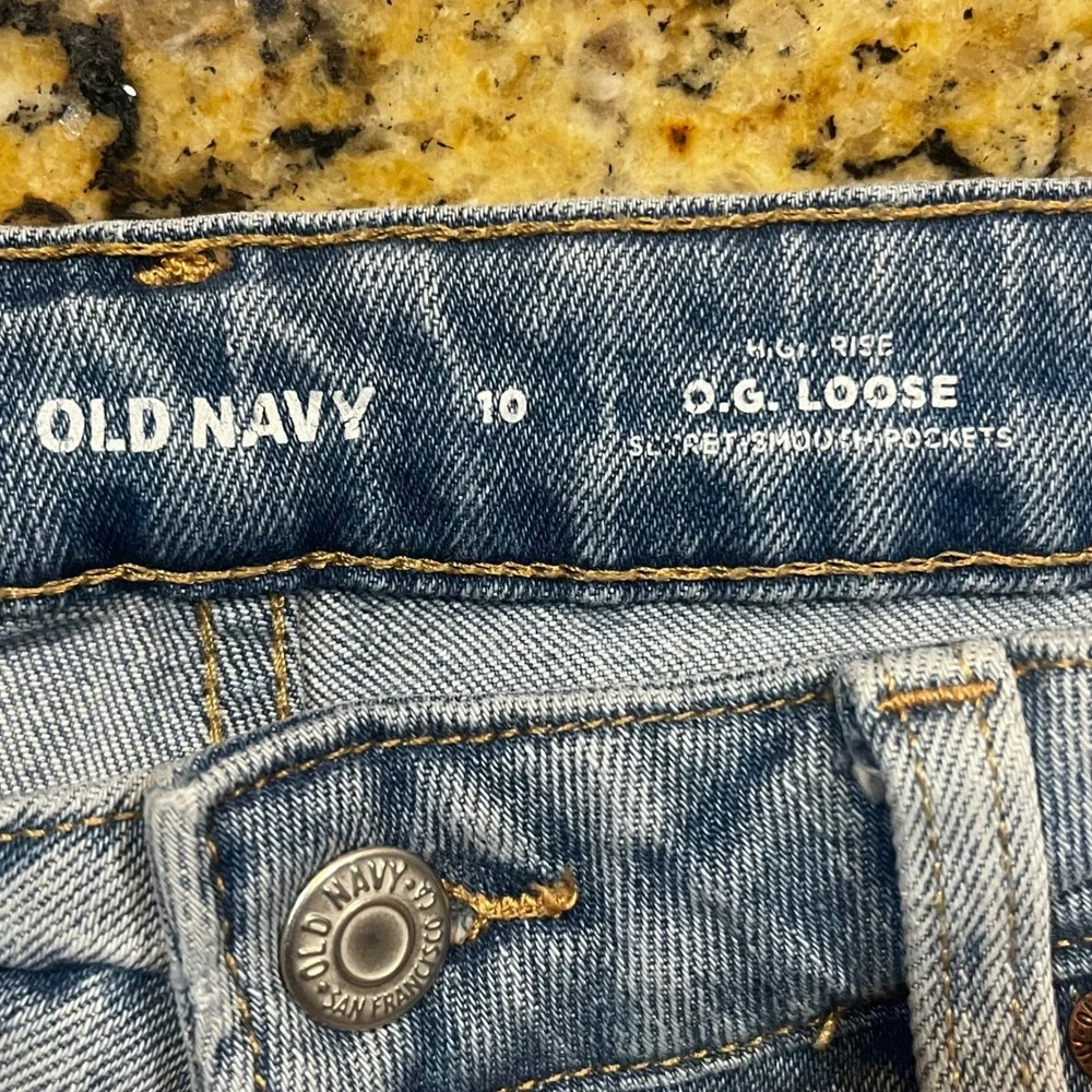 Old Navy | Jeans | Old Navy Og Loose High Rise Jeans Womens Light Wash ...